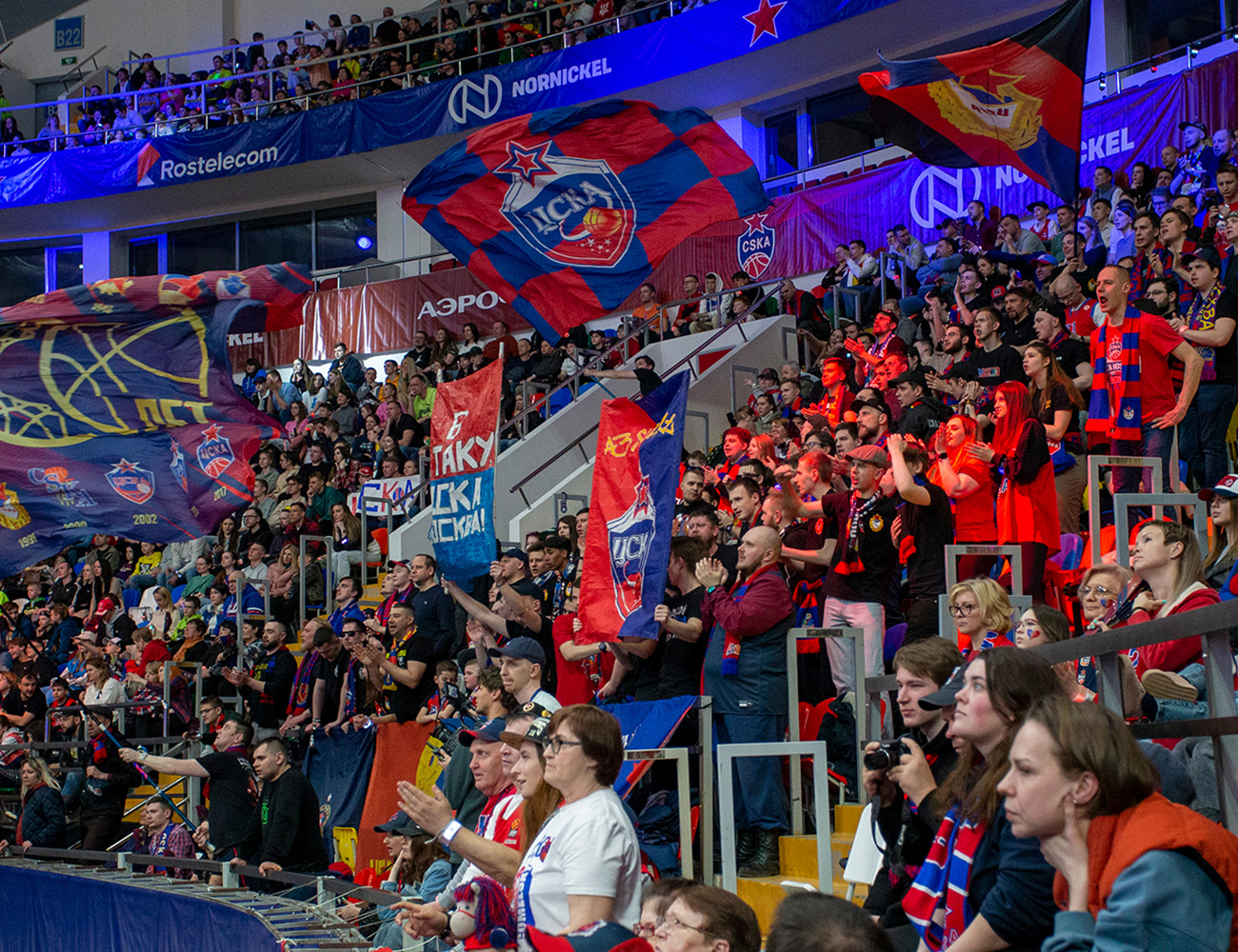 CSKA sets a new season high in attendance | VTB United League ...